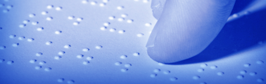 Braille products for reading and writing, Braille equipment and software