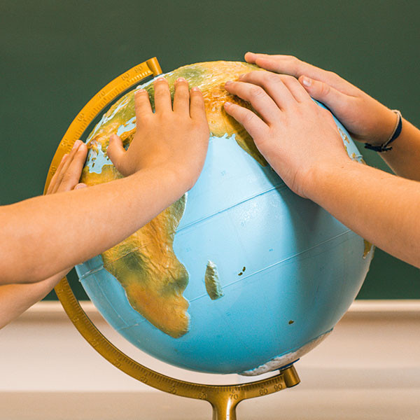 Tactile Globe with Talking Pen for Blind or Visually Impaired Individuals