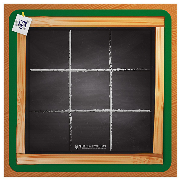 Tactile and Magnetic Tic-Tac-Toe Game for the Blind or Visually Impaired