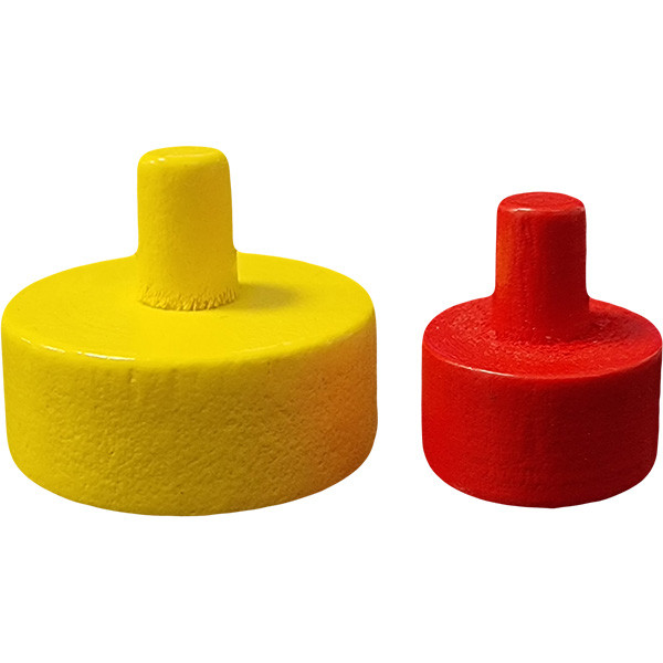 Tactile and Magnetic Tic-Tac-Toe Game for the Blind or Visually Impaired