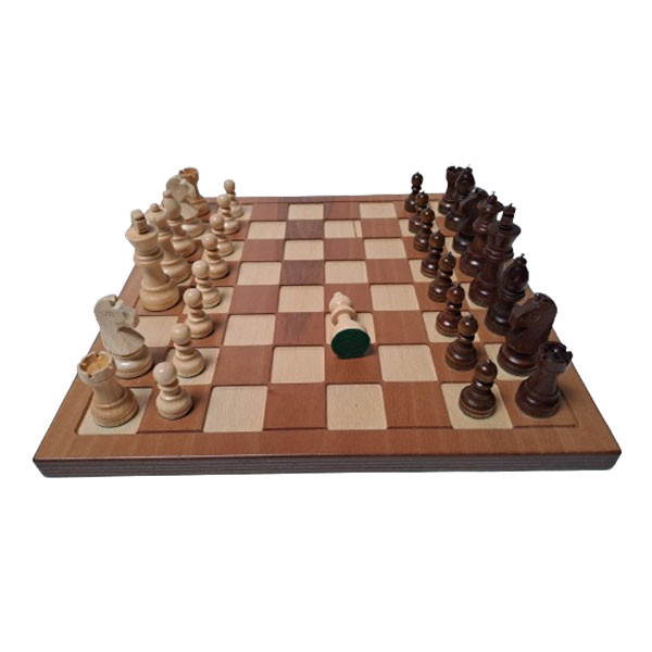 Deluxe Tactile and Magnetic Chess Set for the Blind or Visually Impaired