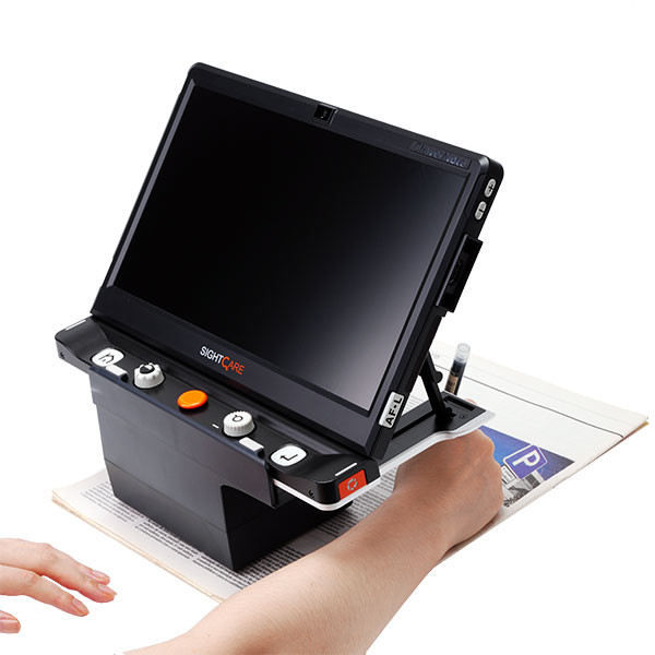CloverNote Mini Video Magnifier/ Electronic Talking Magnifier for the ...