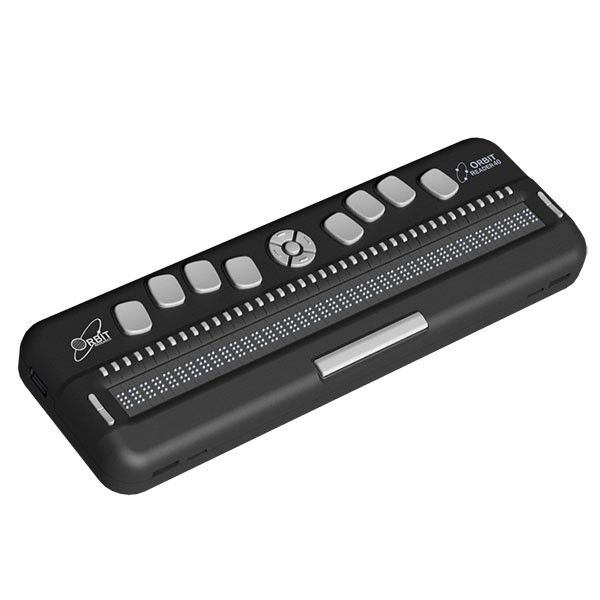 Orbit Reader 20 or 40-cell braille display for the blind