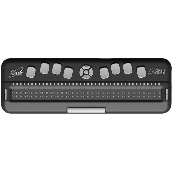 Orbit Reader 20 or 40-cell braille display for the blind