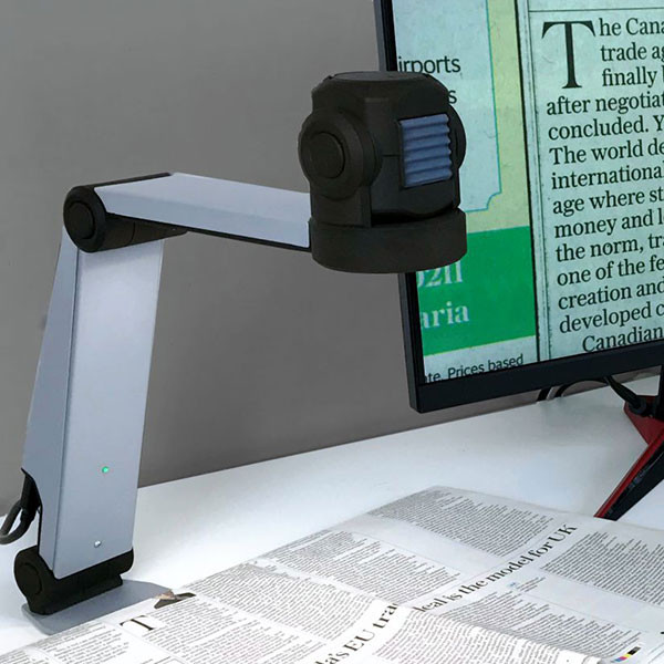 Foldable FHD Camera Magnifier ZoomCam for Visually Impaired and AMD