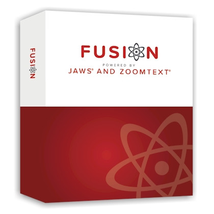 Fusion, magnification and screen review software for blind or visually ...