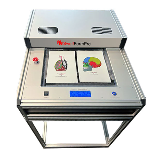 Four de graphiques Zychem tactile & relief Swell Form PRO pour aveugle